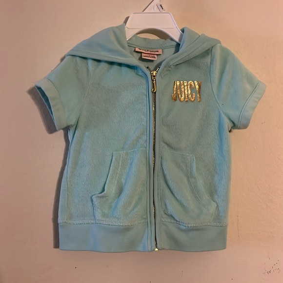 Juicy Couture | Jackets & Coats | Juicy Couture Turquoise Color Short ...